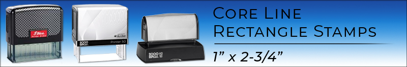 1" x 2-3/4" Stamps | Denver Stamps