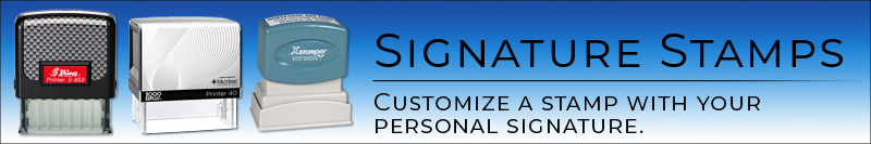 Signature Stamps | Denver Stamps